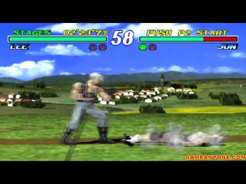 Tekken 2 - [Arcade - Medium Mode] - Lee Playthrough