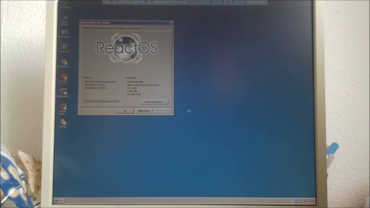 ReactOS 0.4.1-RC1 Destruction - YouTube