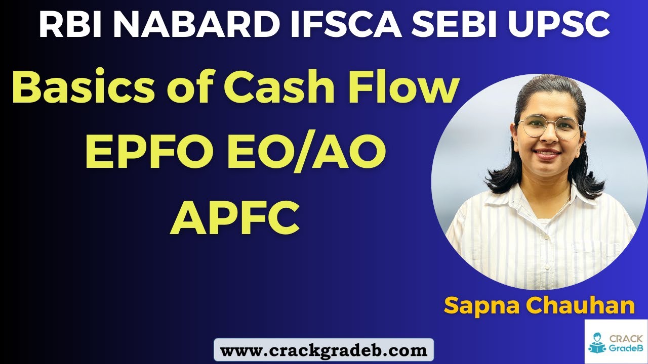 Basics of Cash Flow for UPSC EPFO EO/AO APFC - YouTube