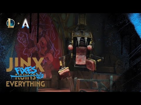 Jinx (Ruins) Fixes Everything Act 2 The Last Drop (Arcane Video Game ...