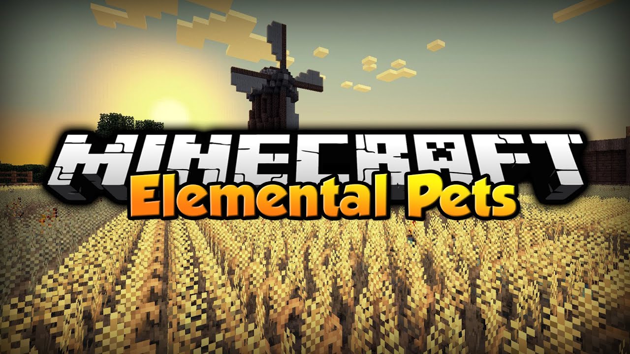 Minecraft Mod Showcase : Elemental Pets 1.7.10 - YouTube