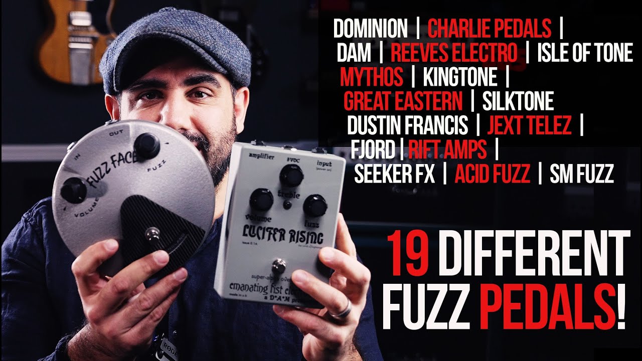 Trying 19 FUZZ pedals for my Pedalboard! - YouTube