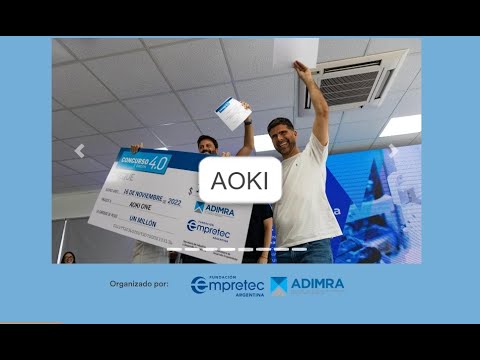 Aoki - Empresa ganadora Argentina Tecnológica 2022 primera parte - YouTube
