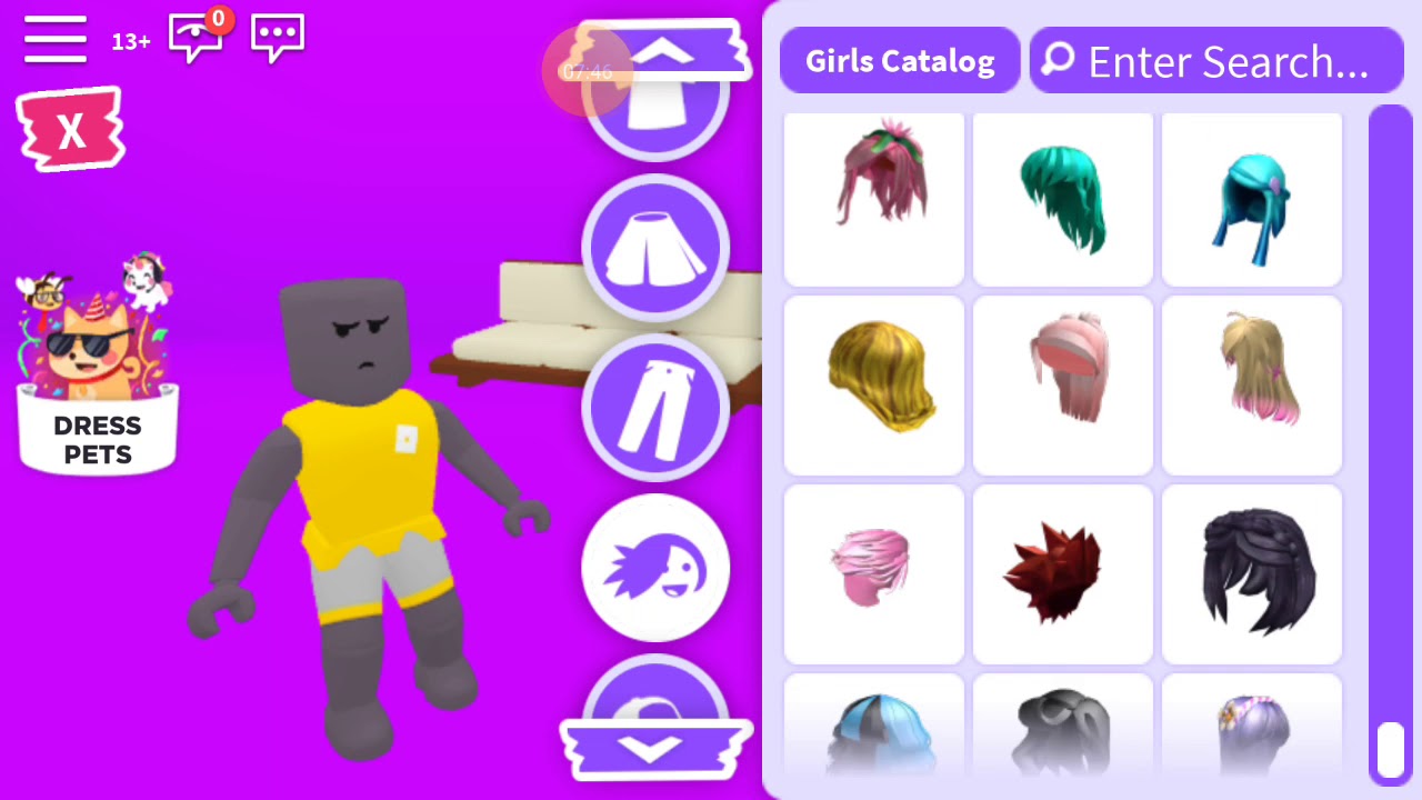 Dressing up as moody roblox adopt me - YouTube