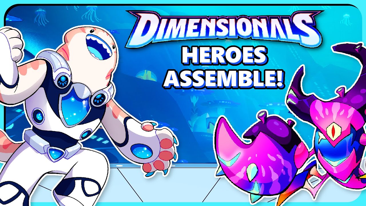 AMAZING COMIC BOOK STYLED TURN-BASED RPG! Dimensionals - YouTube