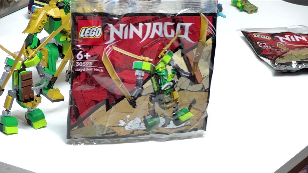 레고 30593 닌자고 로이드 미니로봇 (LEGO 30593) - YouTube