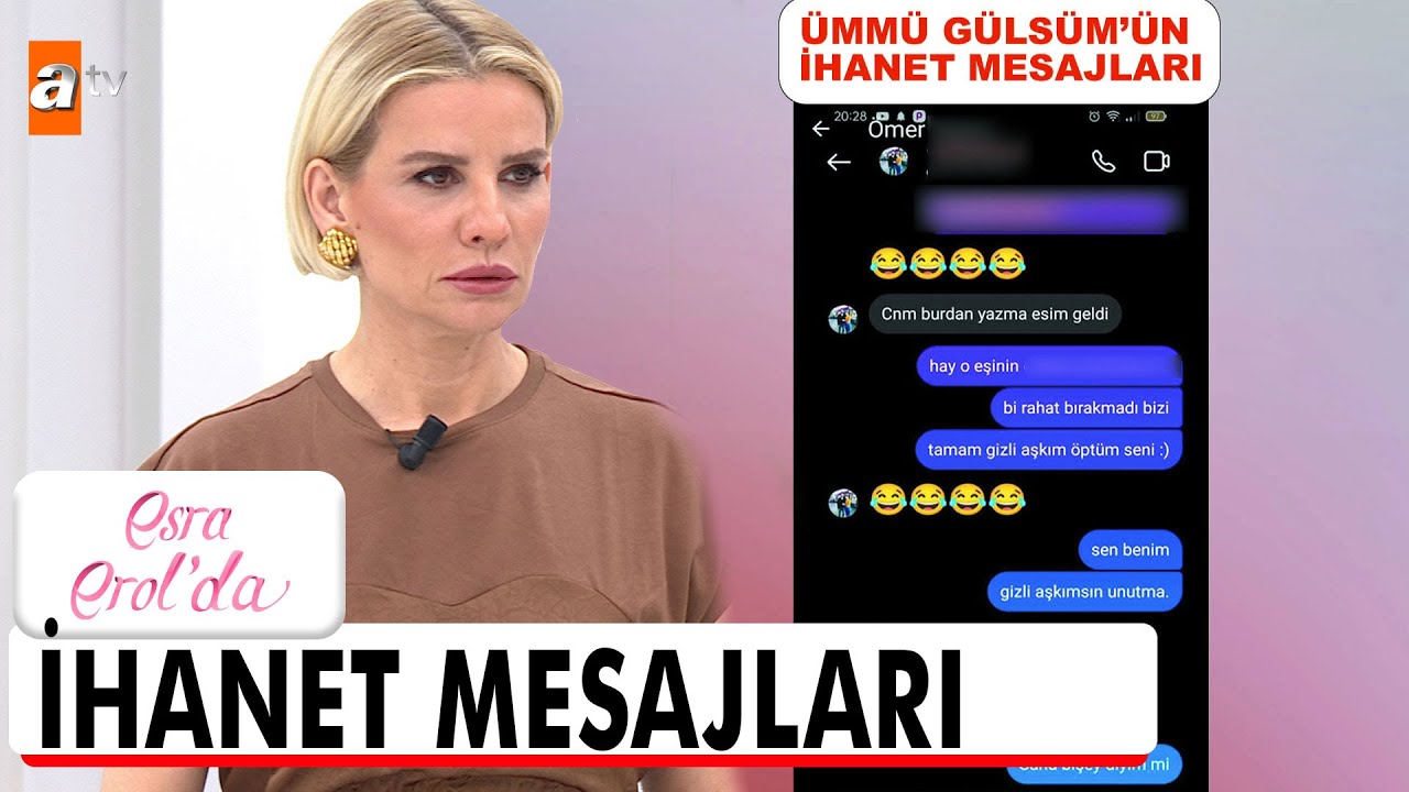 Olay yaratacak ihanet mesajları! - Esra Erol'da 21 Mayıs 2024 - YouTube