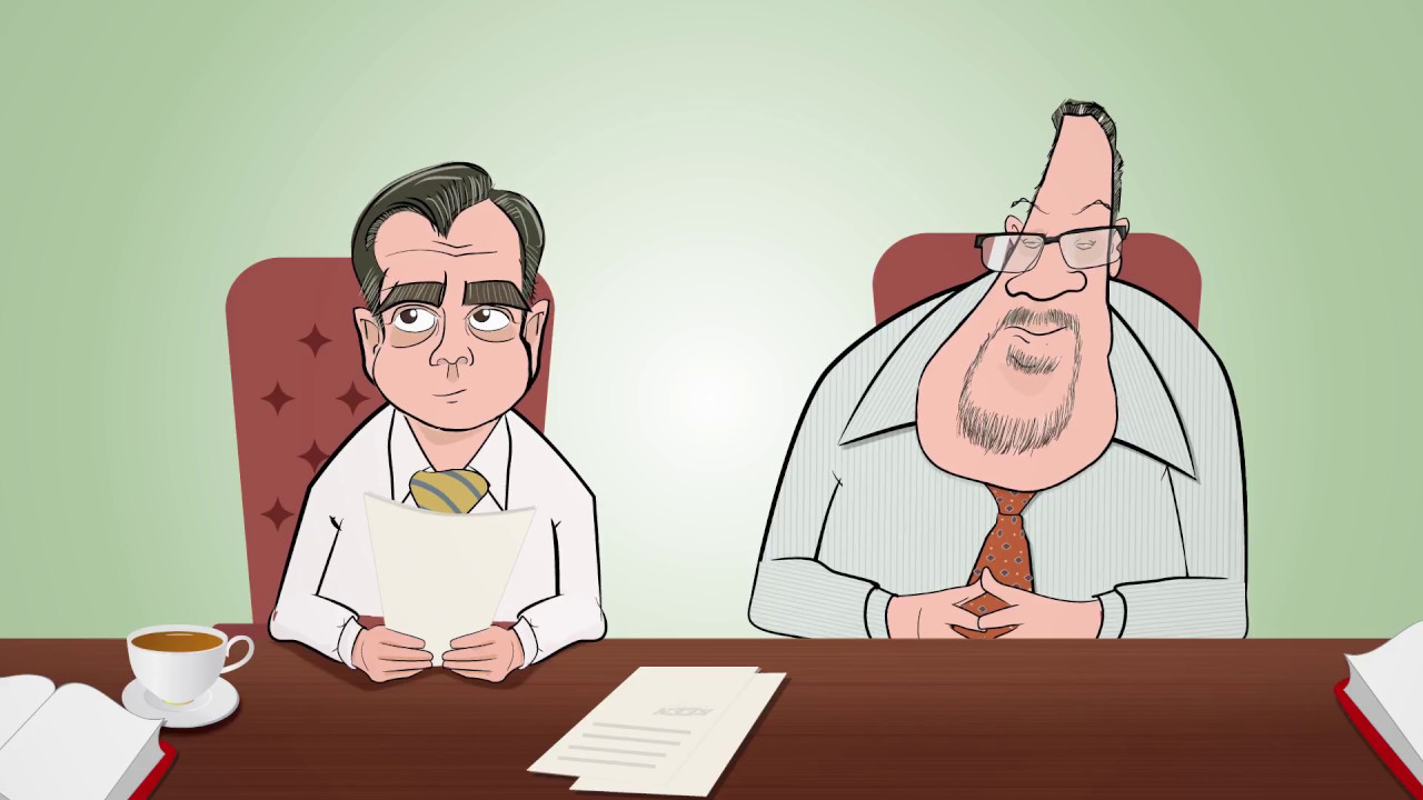 Funny Character Animation | Letters to the District Attorney - YouTube