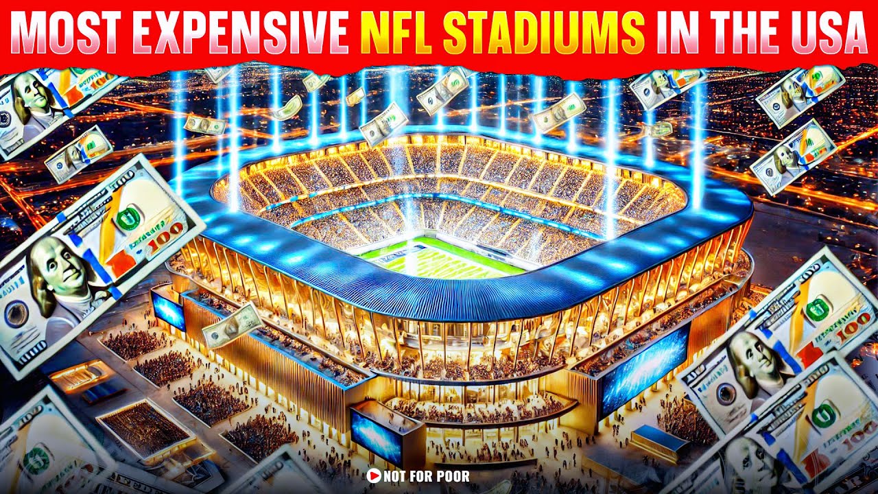10 Most Expensive NFL Stadiums in the USA - YouTube