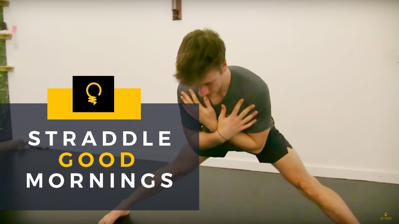 5EW Exercises: Straddle Good Morning - YouTube