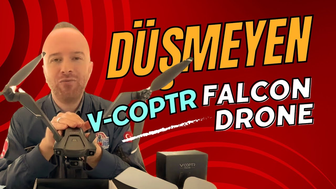 Türkiye’de iki kanatlı tek sportif drone V-Coptr Falcon! - YouTube