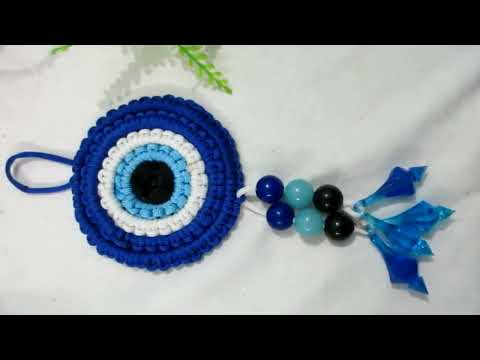 Macrame Evil Eye 🧿Wall Hanging / Macrame Tutorial / Diy - YouTube