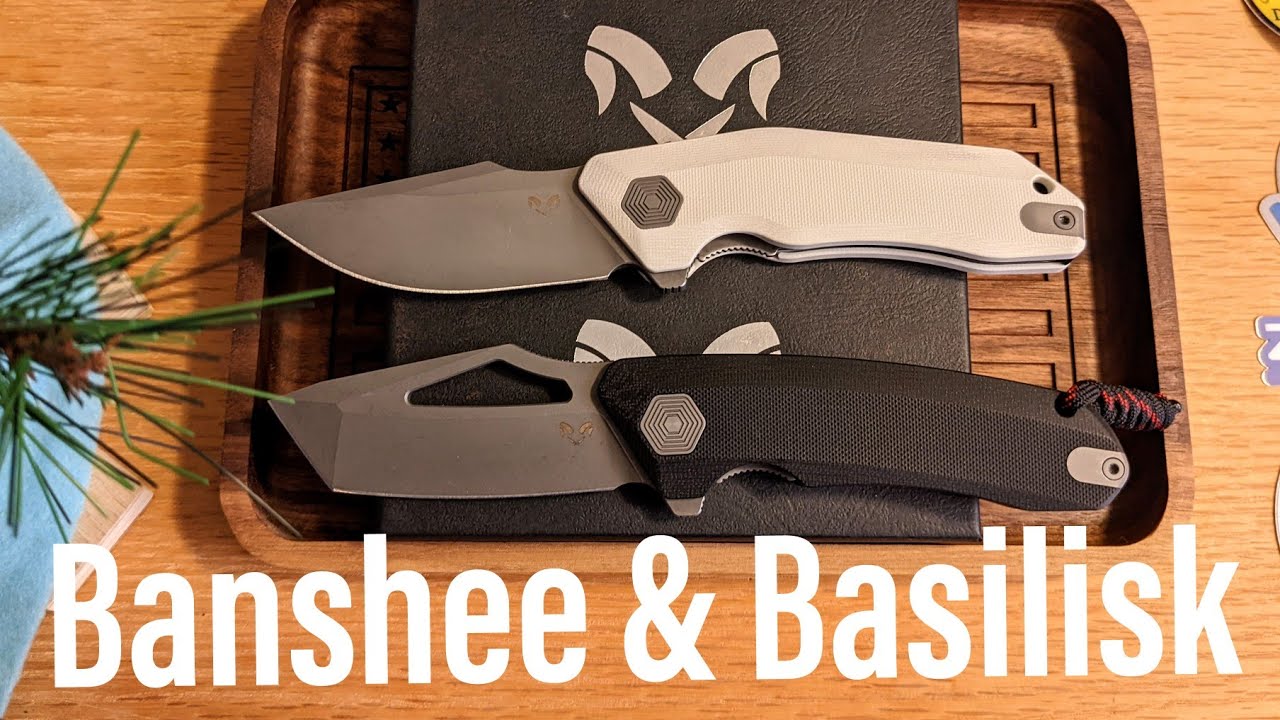 Damned Designs Banshee & Basilisk: reviews - YouTube