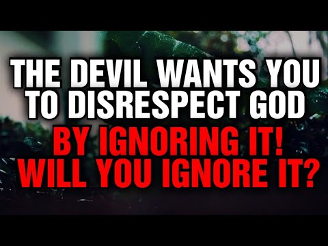 💥Urgently! The Devil Wants You To Disrespect God By Denying This Call ...