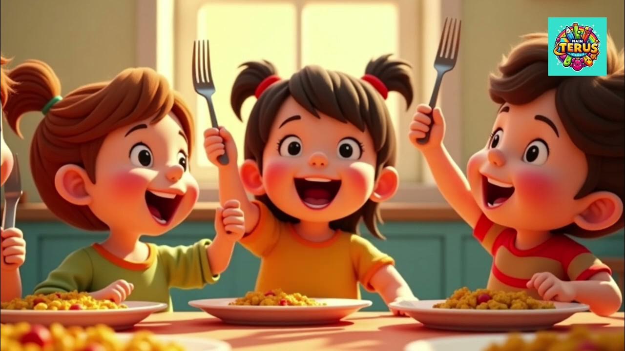 Healthy Food Song! 🍎 Fun Kids Song About Eating Healthy | Nursery Rhyme ...