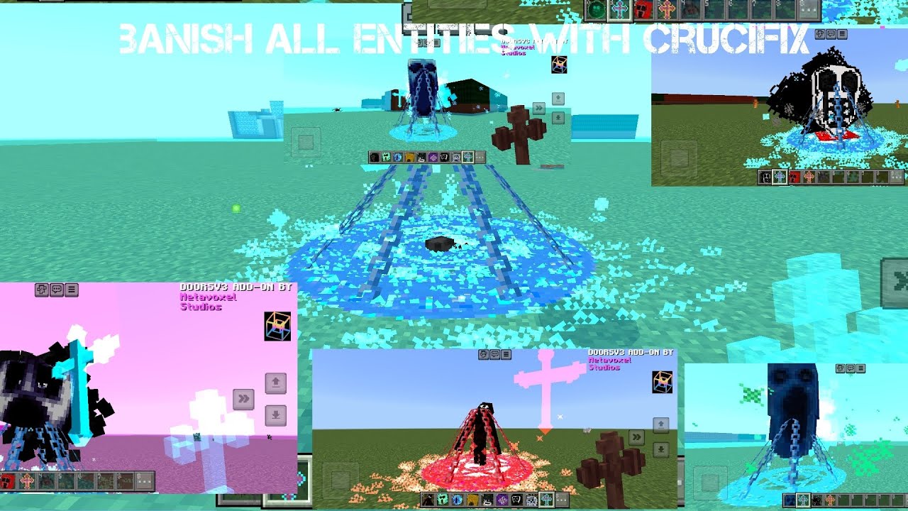 using the crucifix on every entity (including fan made entities and ...