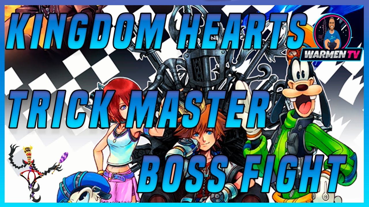Kingdom Hearts Trick Master Boss Fight - YouTube