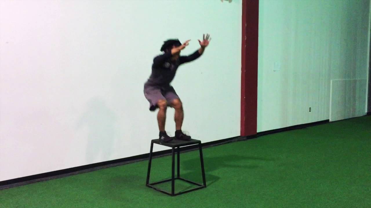 Creating a Stiff Landing in the Box Jump - YouTube