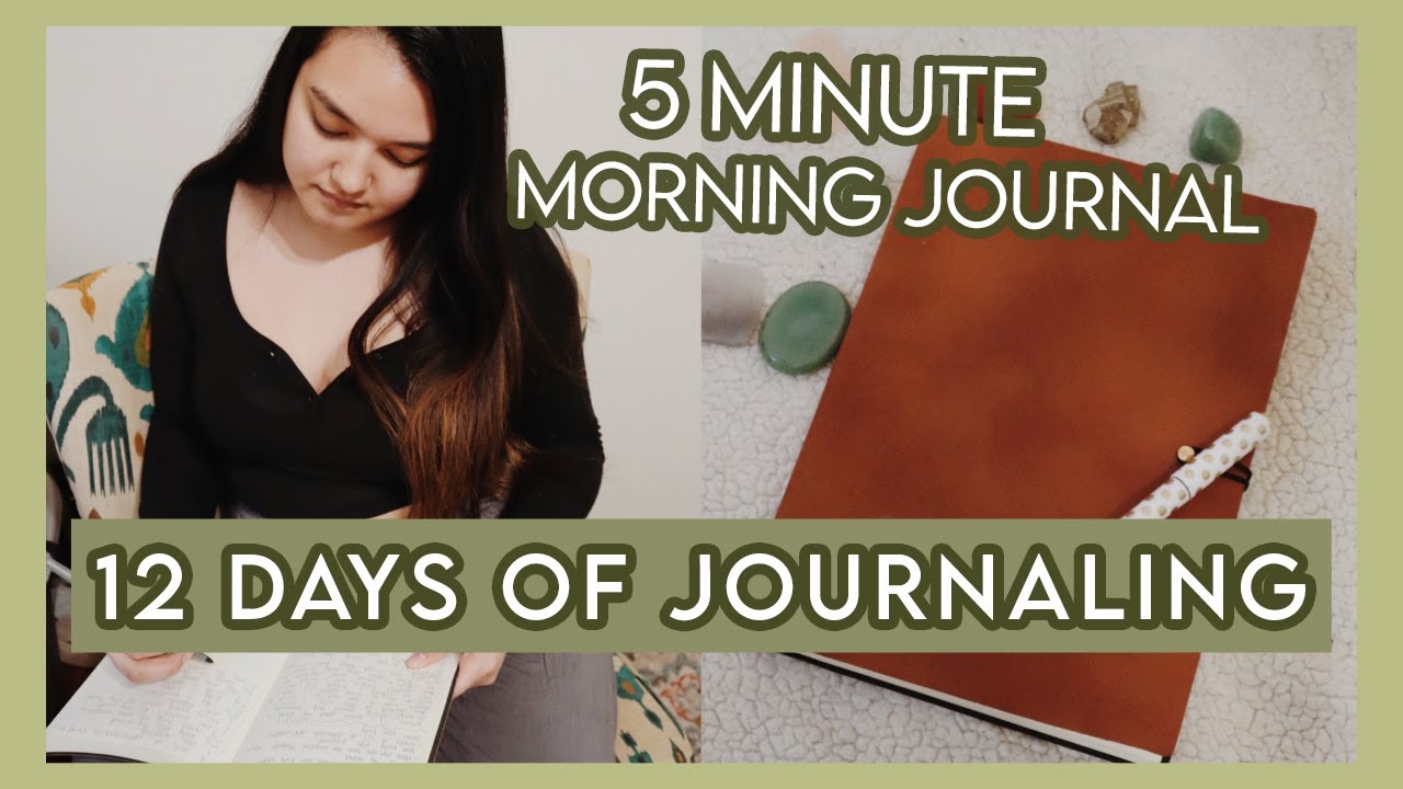 12 Days of Journaling, Day 8: Morning Journal | Morning Journal Prompts ...