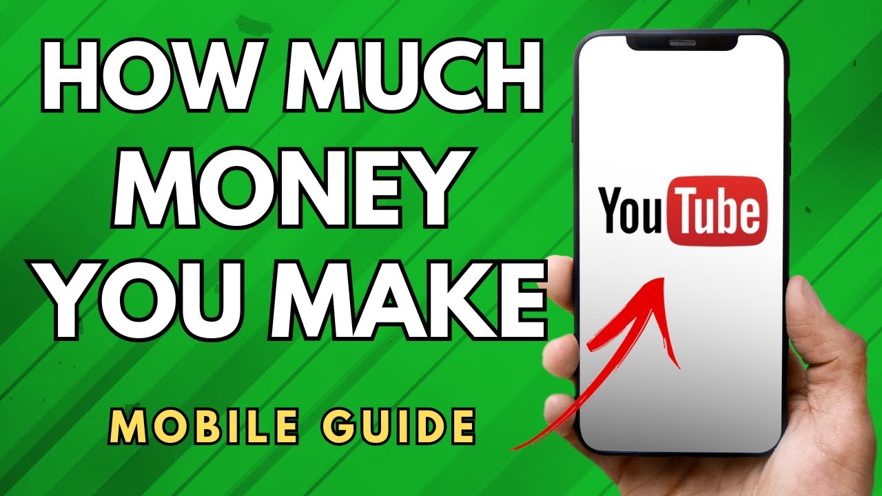How to Check How Much Money You Make On YouTube - (Easy Guide!) - YouTube