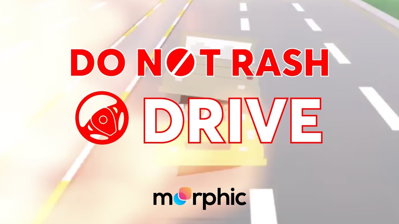 Do Not Rash Drive | An Accident | Animation | The Morphic Studio - YouTube