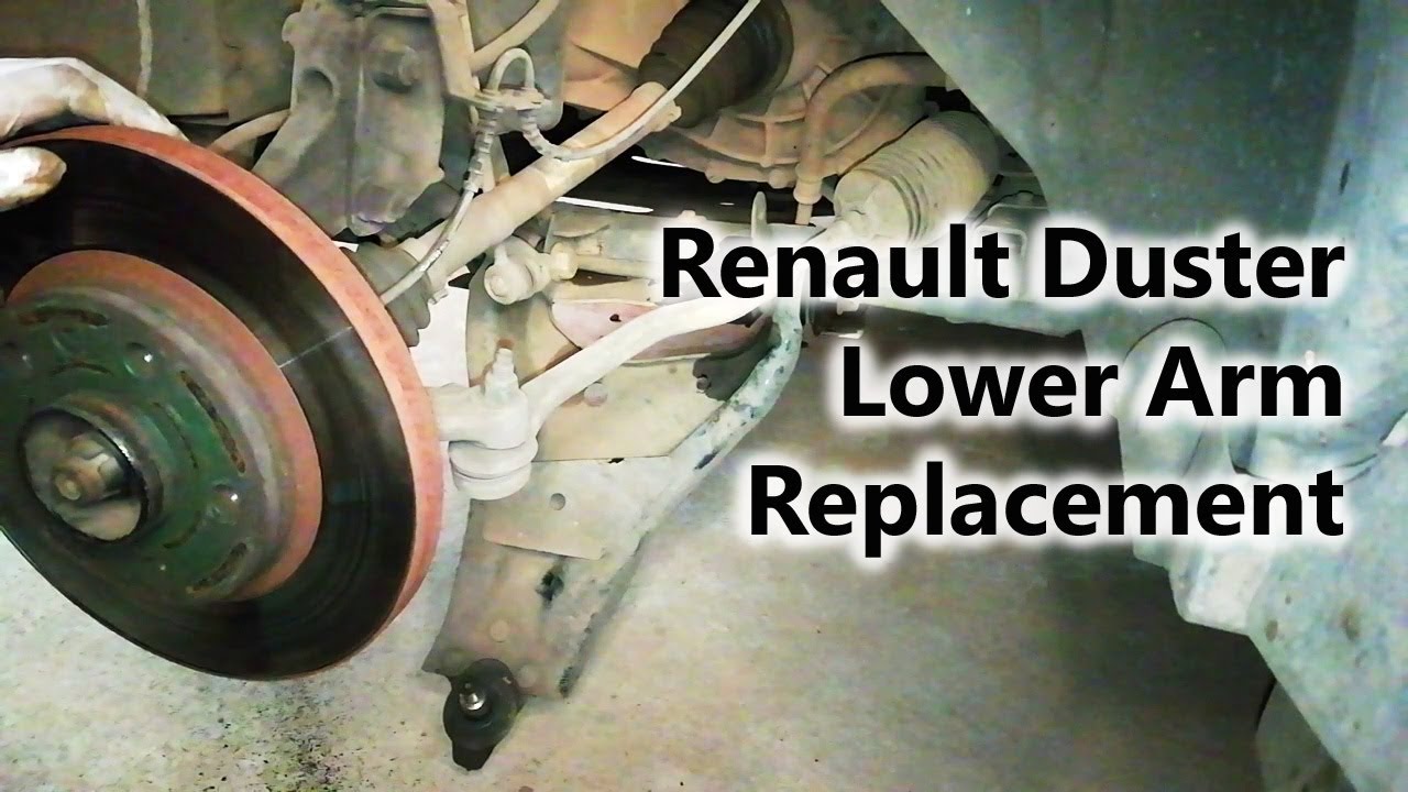 Renault Duster Lower Arm Replacement | DIY Guide - YouTube