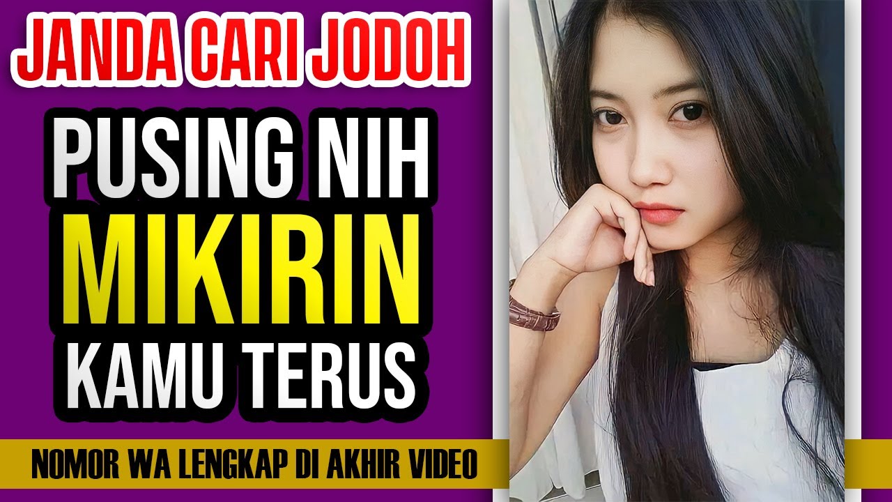 🔴LIVE PUSING NIH MIKIRIN KAMU TERUS, Janda cari Jodoh online WA ...