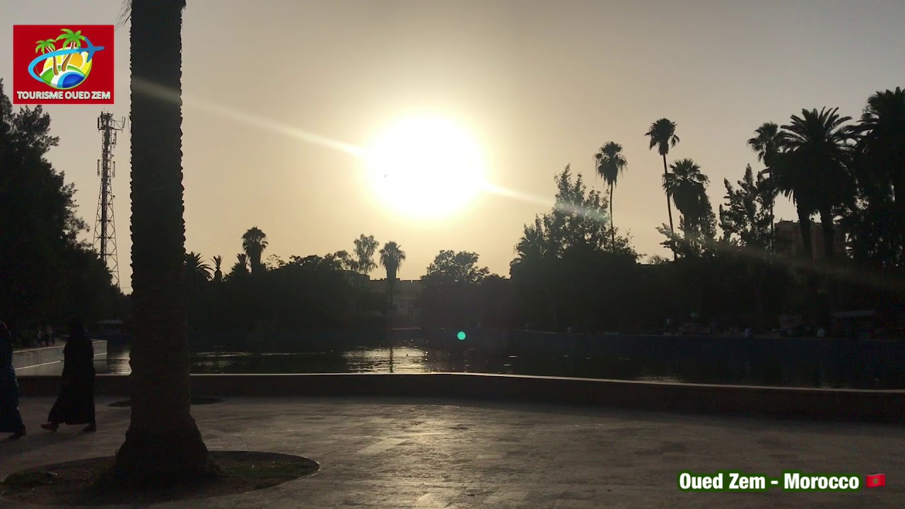 Couché de soleil sur le Lac de Oued Zem - Maroc - YouTube