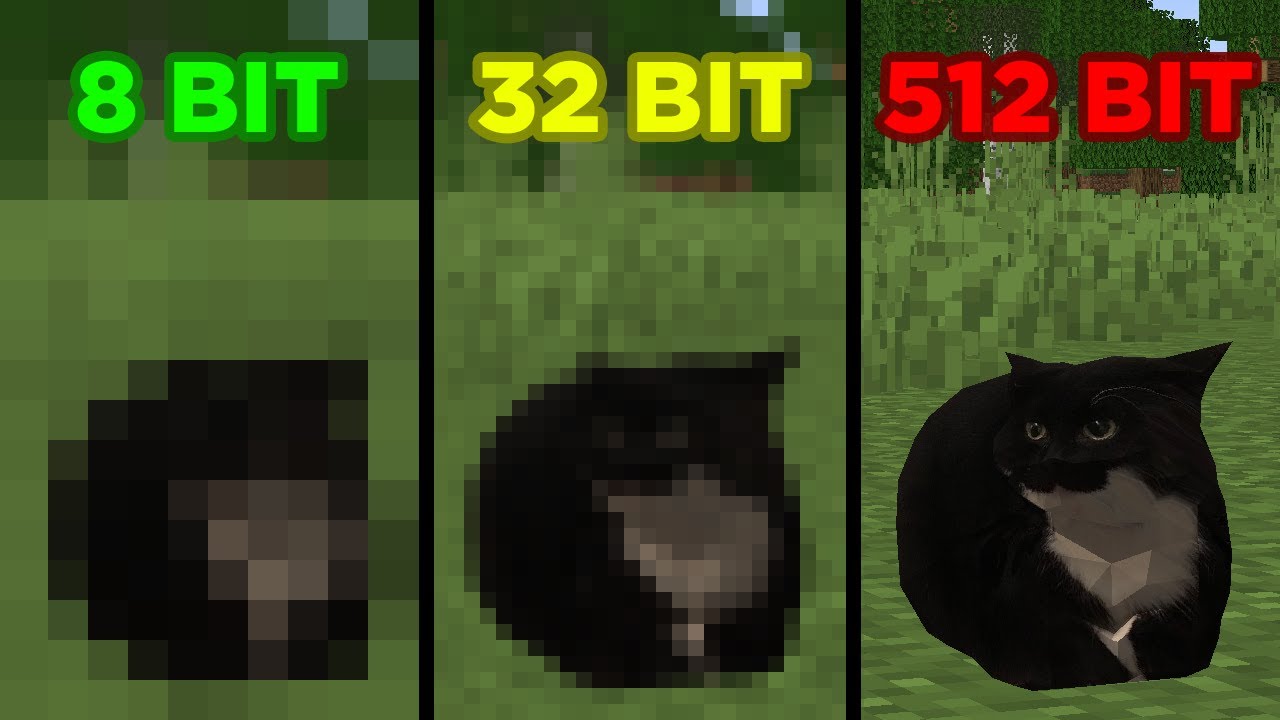 maxwell cat 1 bit 2 bit 4 bit 8 bit 16 bit 32 bit 64 bit 128 bits 256 ...