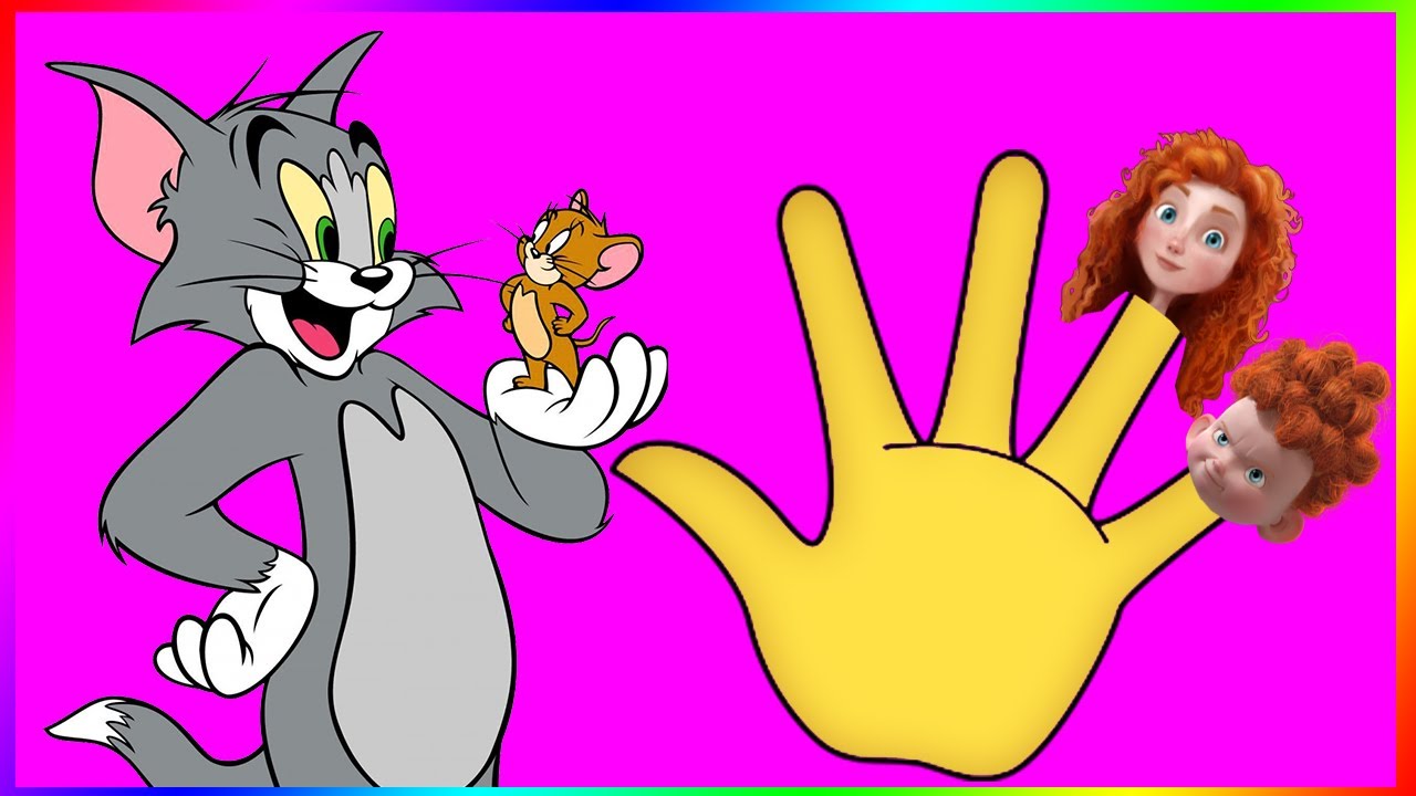 Tom and Jerry Finger Family Song | Finger Family Song with Tom and ...
