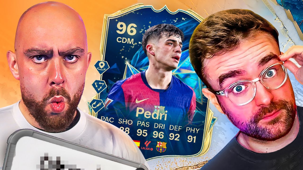 FC25 Squad Builder Showdown! TOTS PEDRI!!! - YouTube