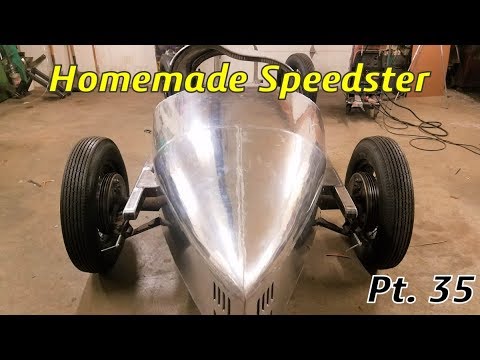 Mounting a Custom Aluminum Car Body | Homemade Boat-tail Speedster Pt ...
