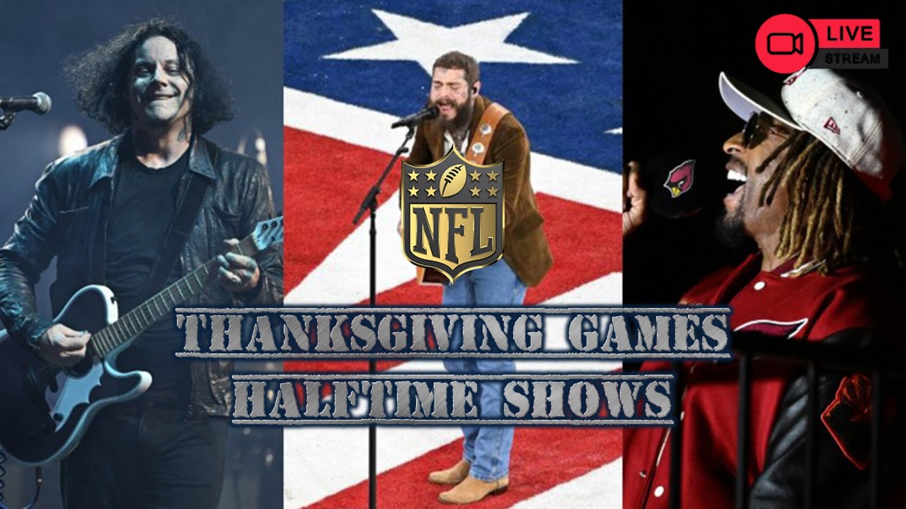 Post Malone Live at NFL Thanksgiving Halftime 2025 – Full Performance ...