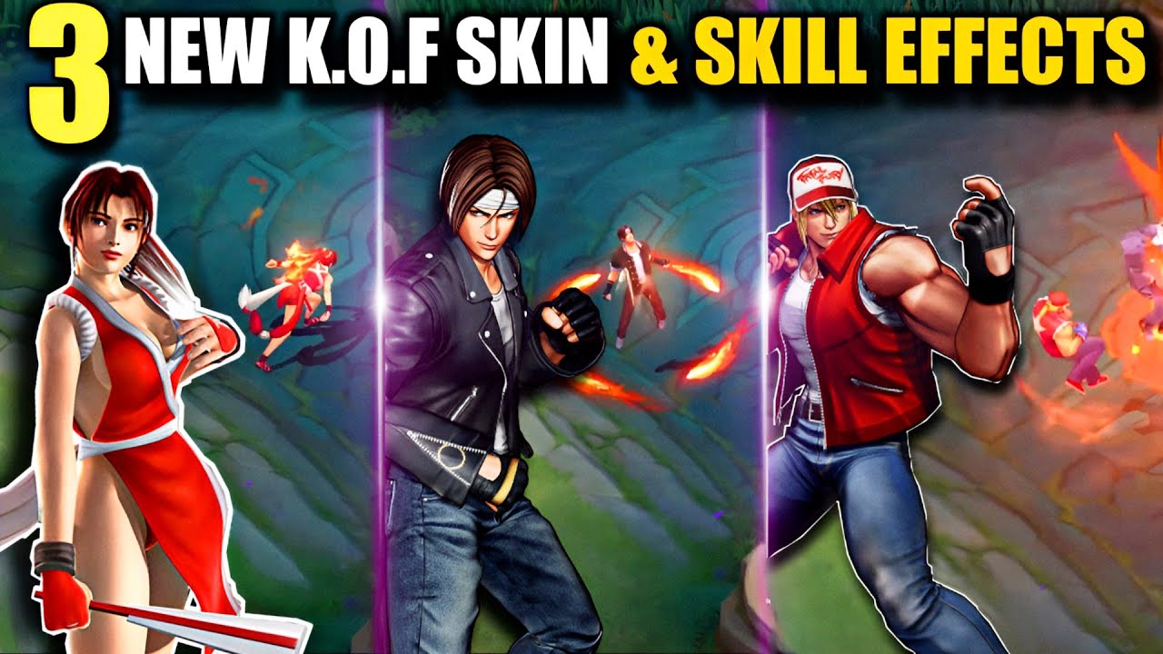 NEW KOF SKIN SKILL EFFECT | MOBILE LEGENDS NEW K.O.F SKIN - YouTube
