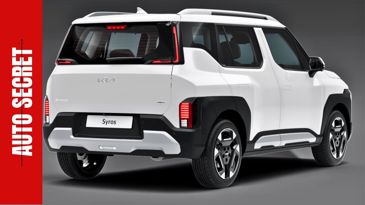 New 2025 Kia Syros - Ultimate Hi-tech Small SUV | Syros Features - YouTube