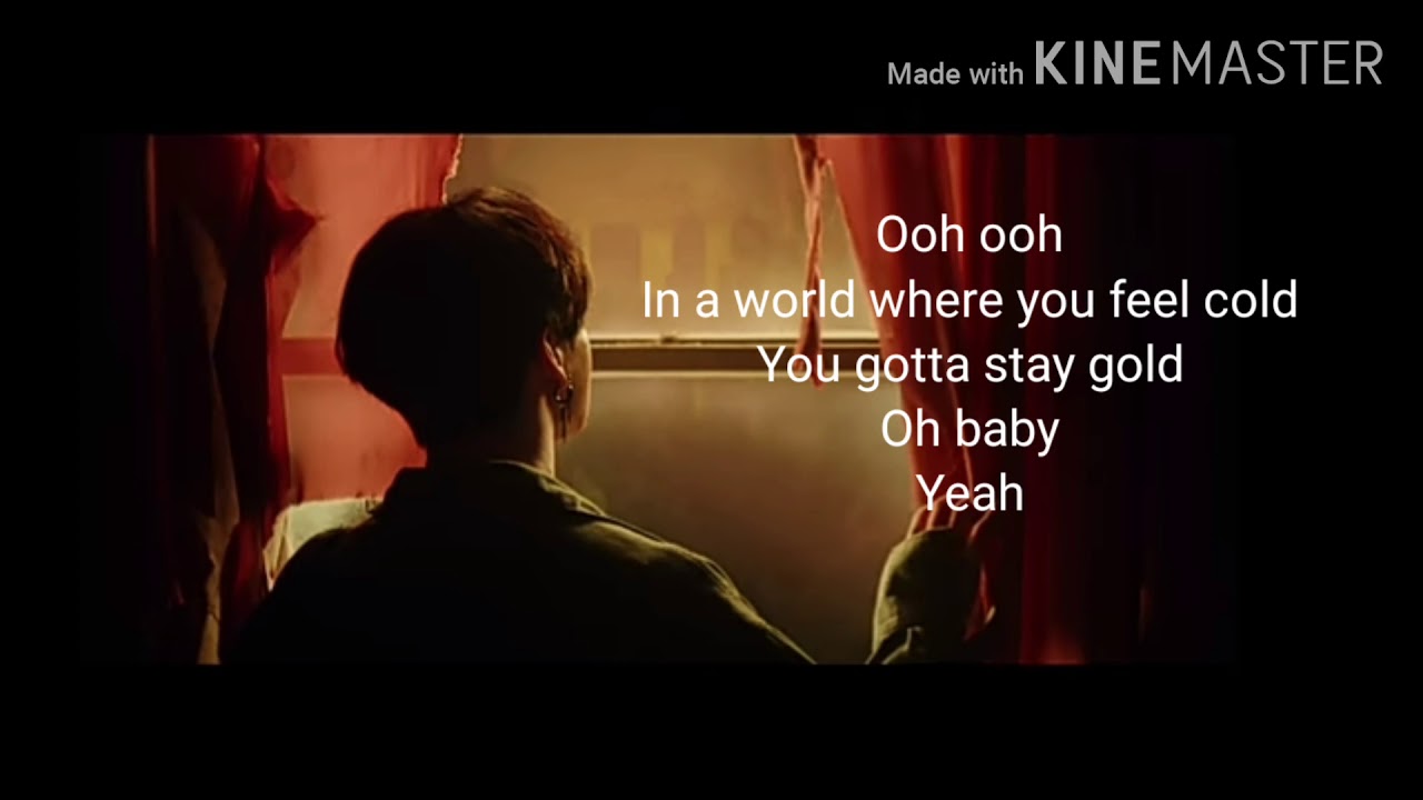 Lyrics BTS (방탄소년단) Stay Gold - YouTube