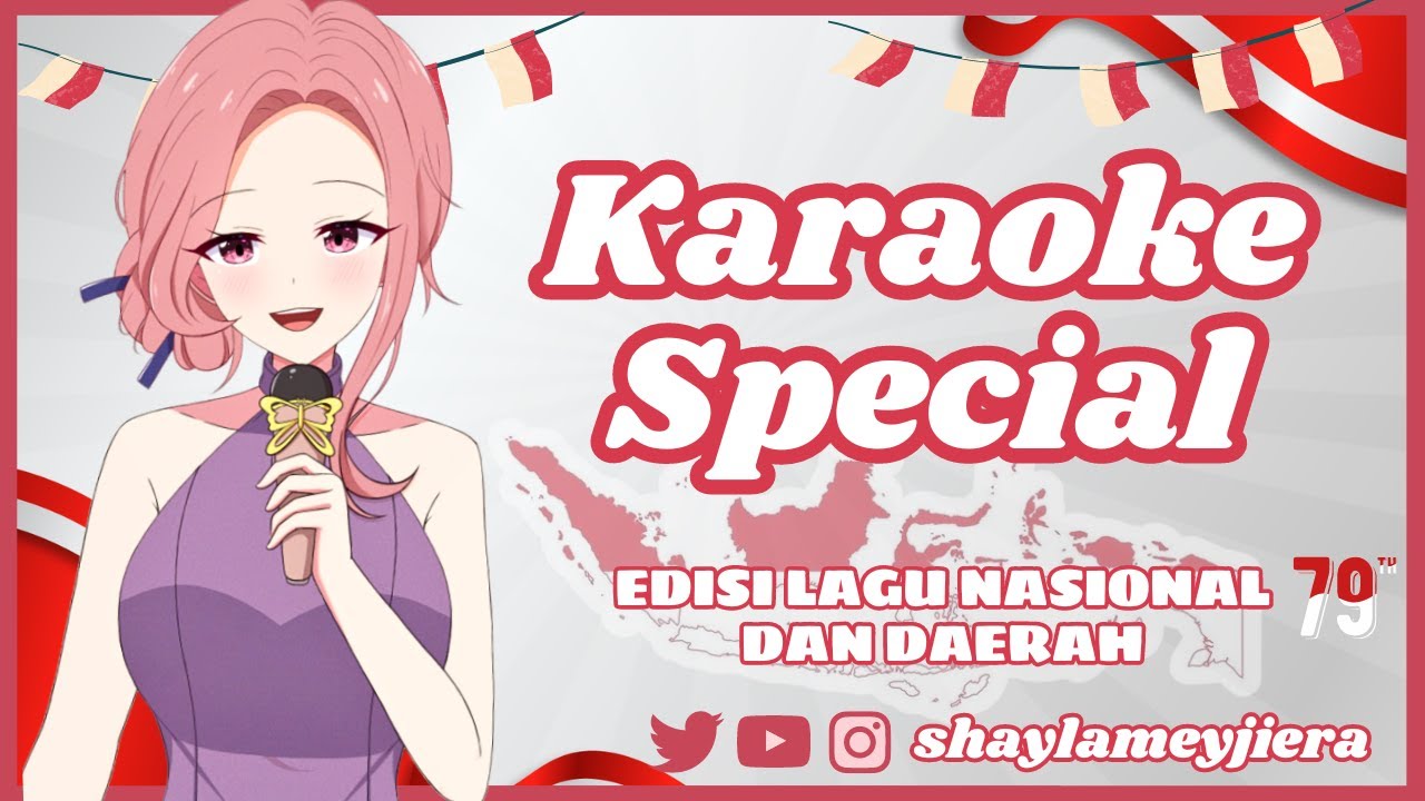 🔴 SPECIAL KEMERDEKAAN INDONESIA KE-79 KARAOKE STREAM [ DO/SUBATHON part ...
