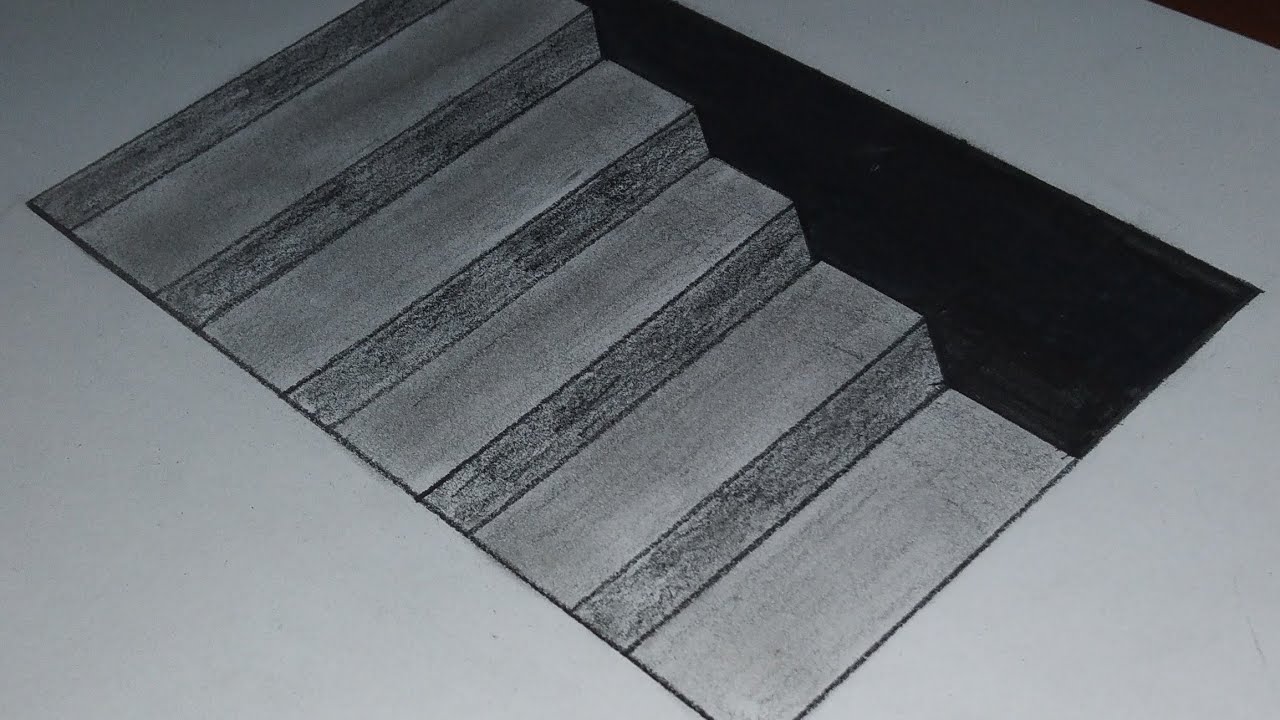 HOW TO MAKE STAIRS | STAIRS MAKING | BEAUTIFUL DRAWING - YouTube