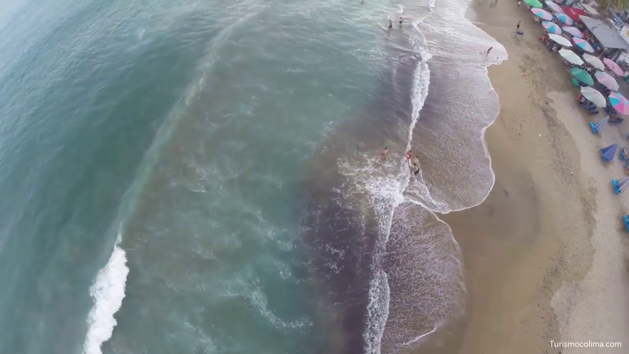 Playa Miramar Manzanillo colima - YouTube