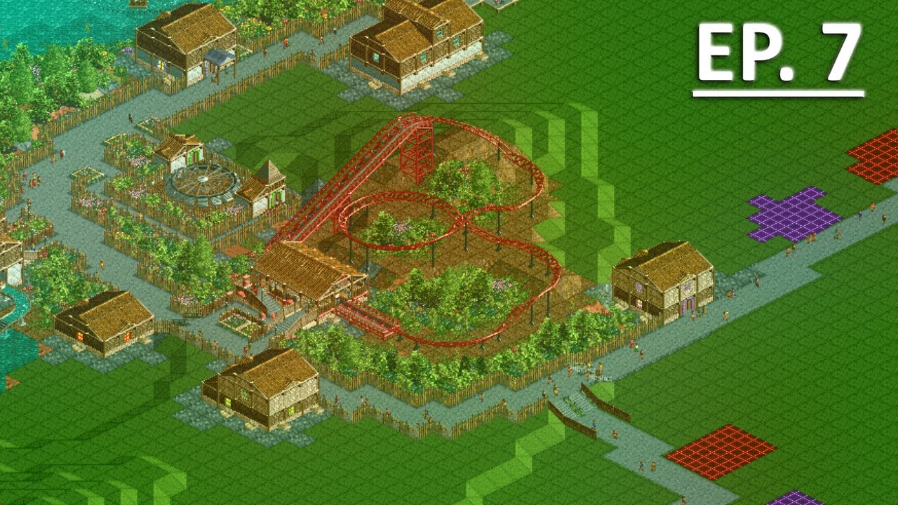 OpenRCT2 Mega Park Build EP. 7 | Preparing Next Expansion! - YouTube