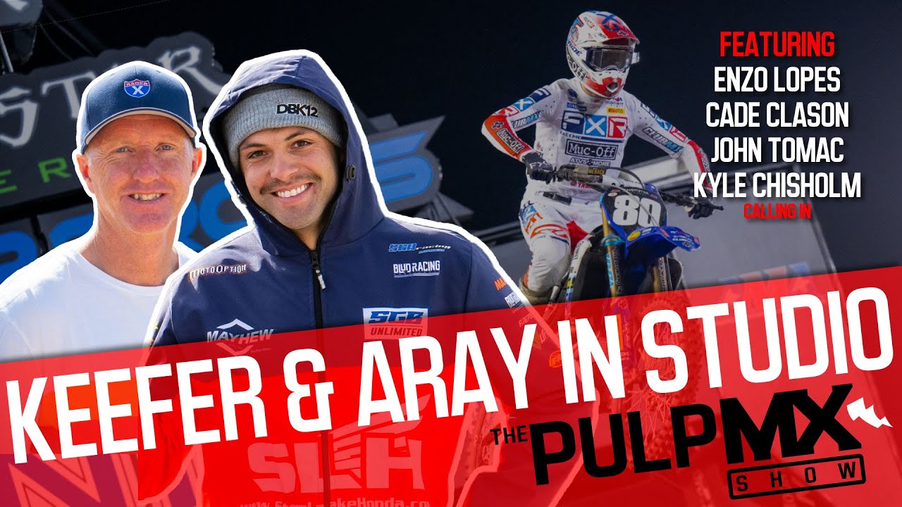 PulpMX Show #496 - John Tomac, Enzo Lopes, Cade Clason, Kyle Chisholm ...