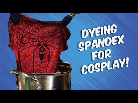 How to Dye Spandex for Cosplay | Tutorial