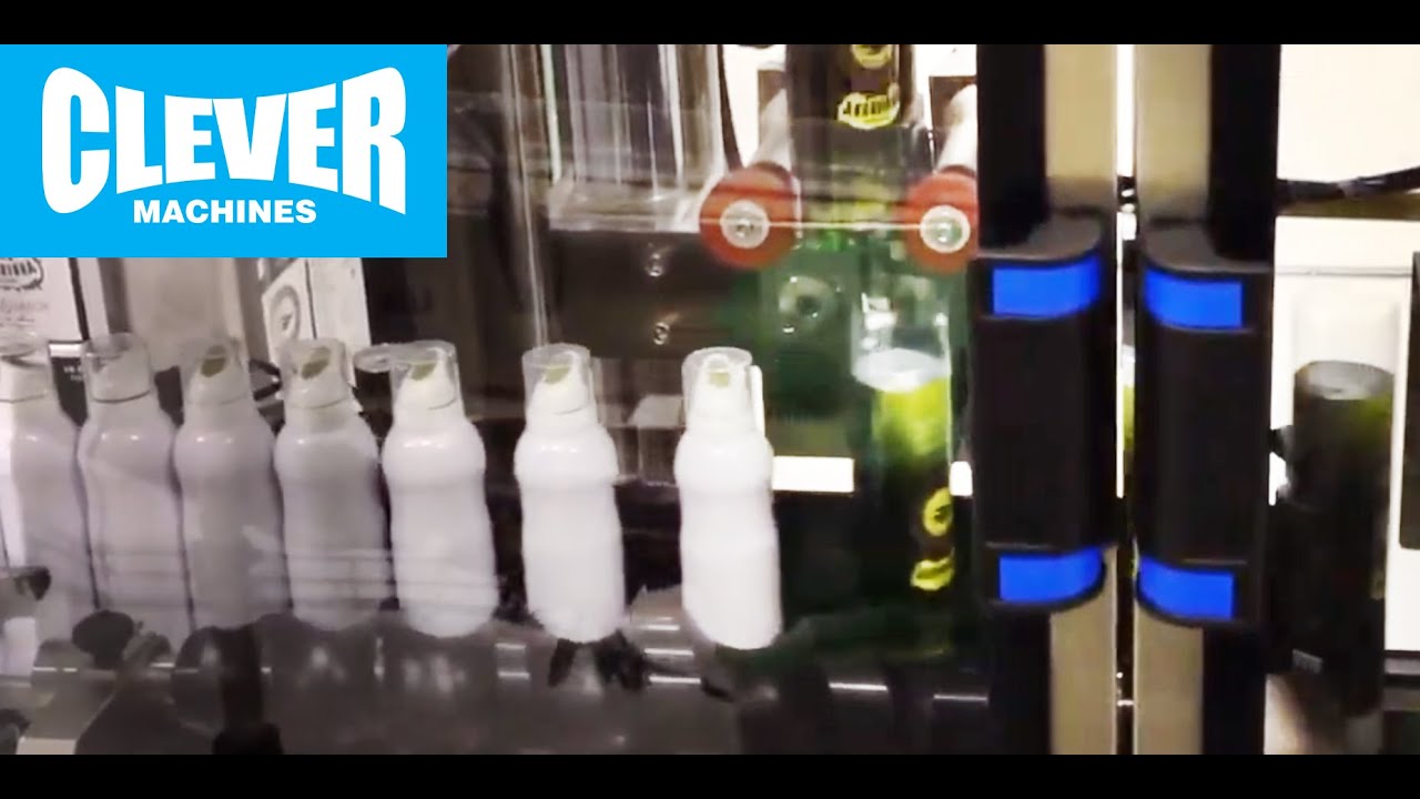 Clever Machines - Sleeve applicator GS 206 - YouTube