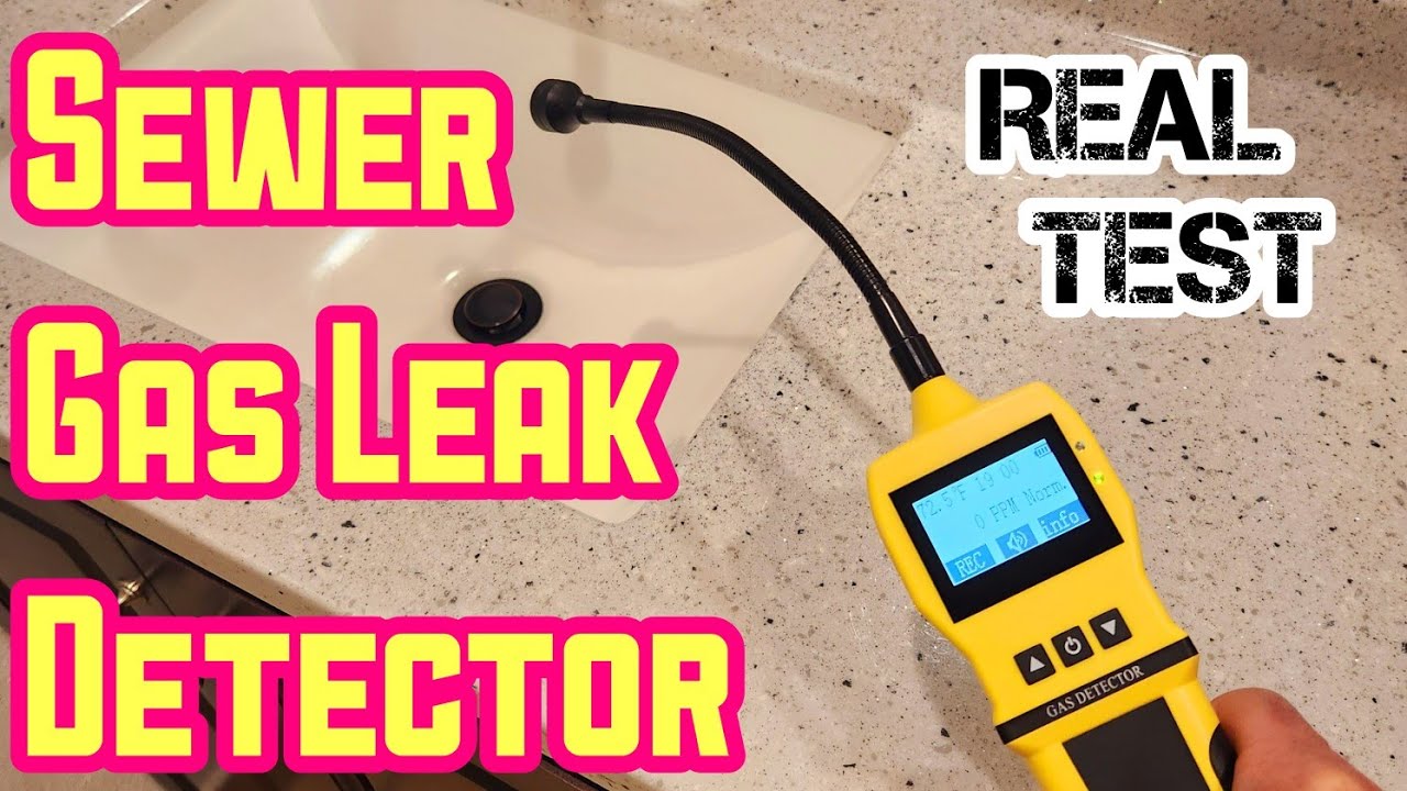 Sewer Gas Leak Detector ⚠️Testing⚠️ - YouTube