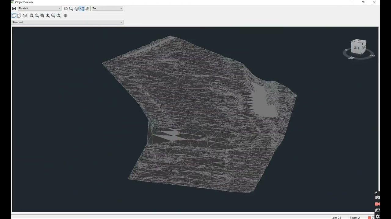 AutoCad Civil 3d Tutorial: Creating Surface from points - YouTube
