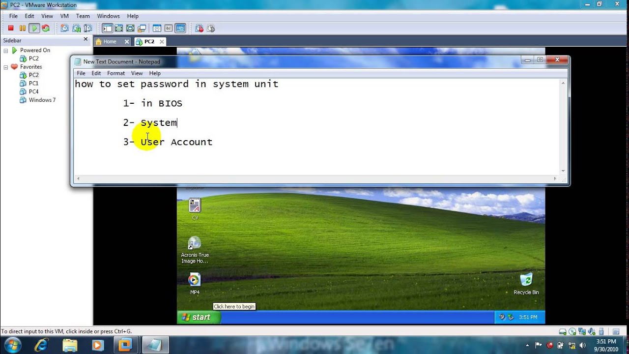 How to set and clear password in system unit (by Rady) - YouTube