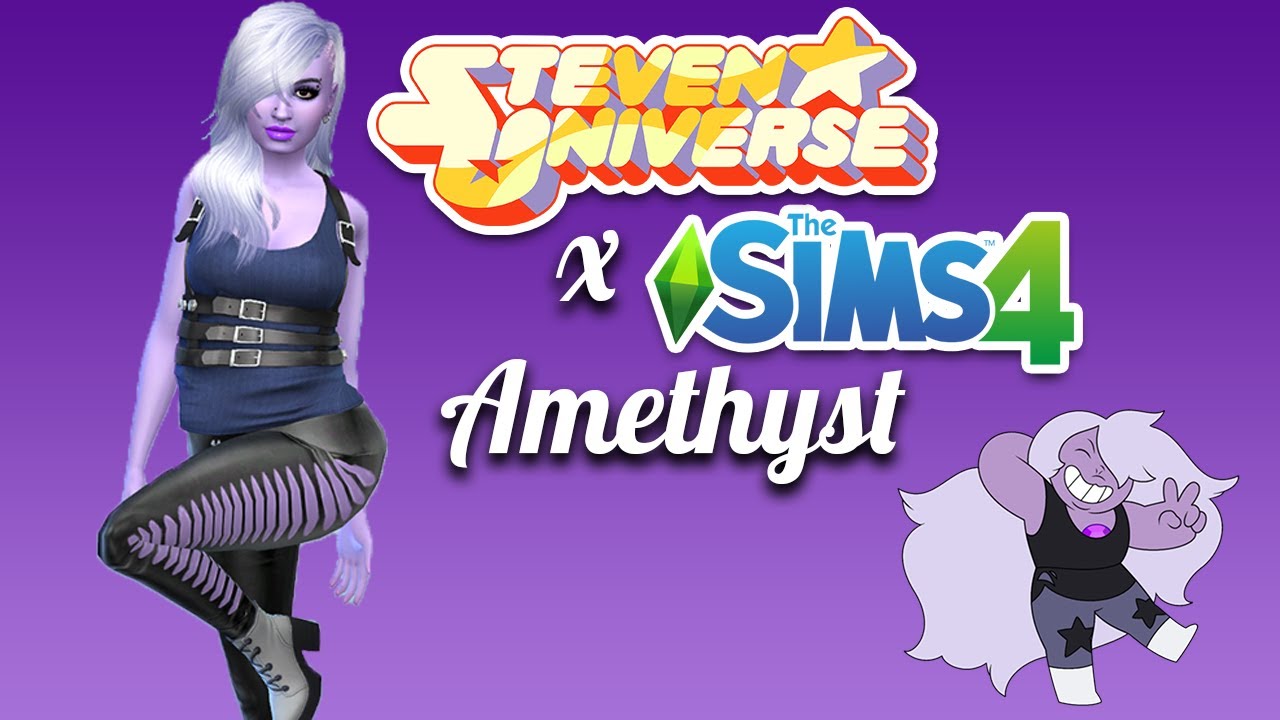 Amethyst from Steven Universe | Speed Create A Sim (CAS) - YouTube