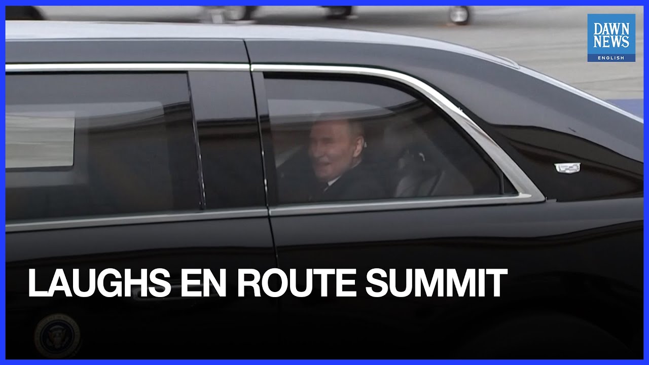 Trump-Putin Summit: US, Russian Presidents Share Light Moments En Route ...