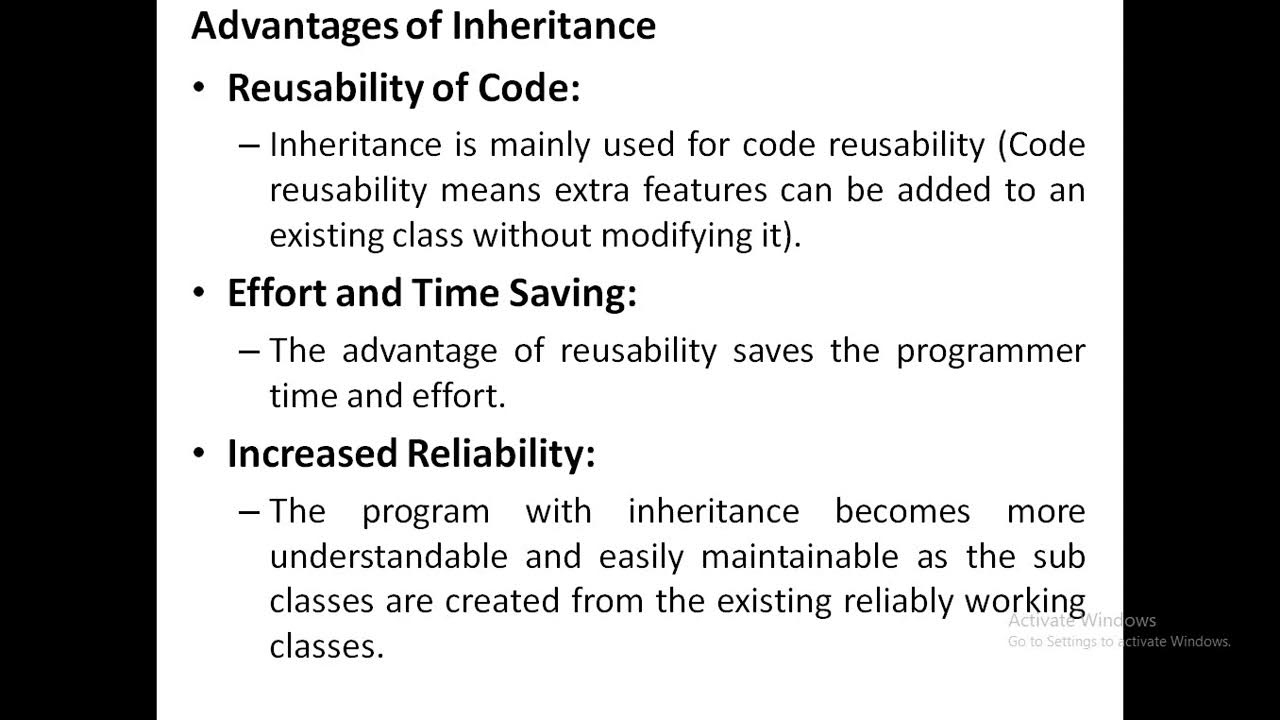 UNIT II INHERITANCE - YouTube