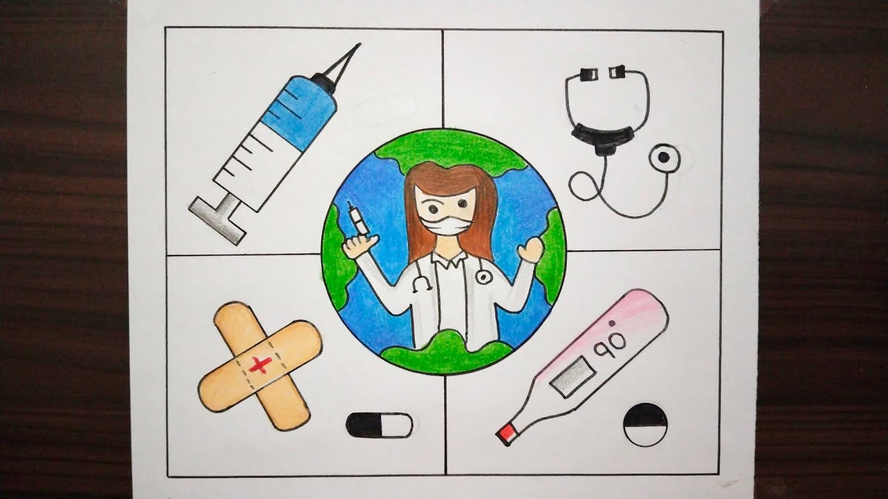 International Nurses Day Drawing / International Nurses Day Poster ...